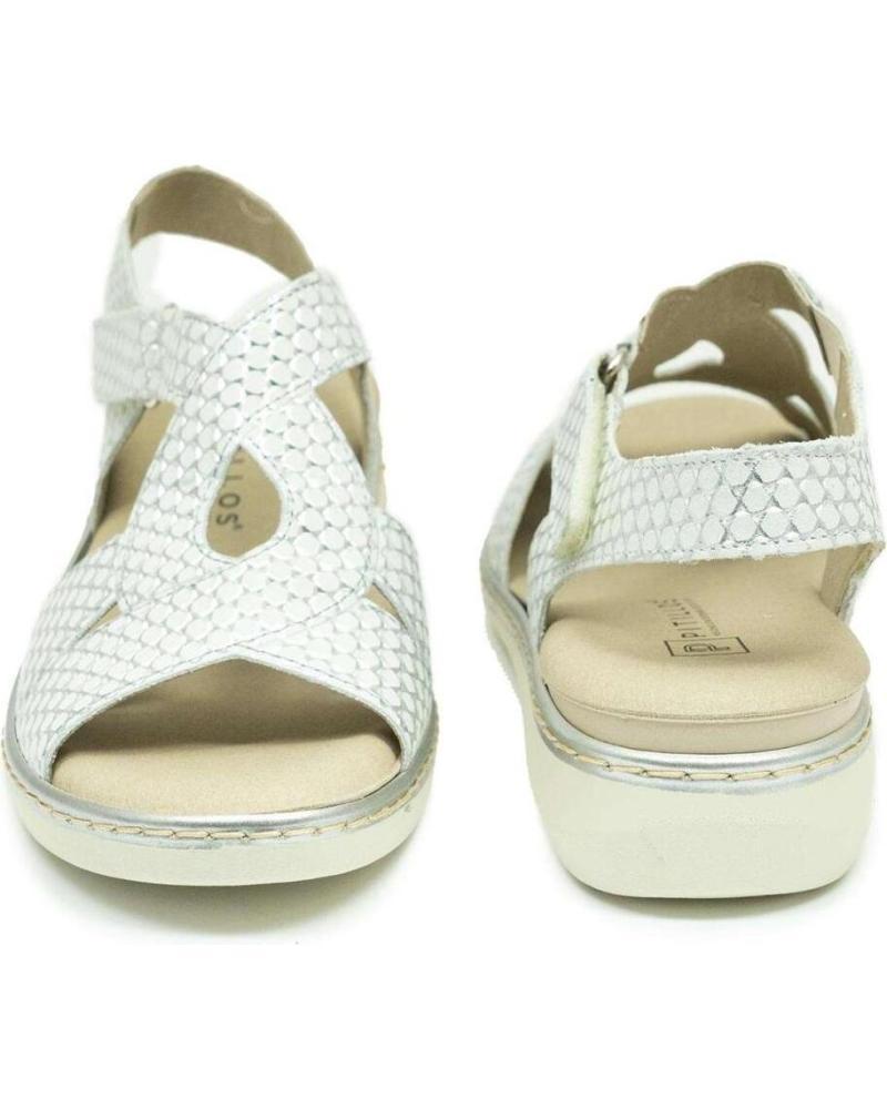 Sandalias De Mujer PITILLOS 5001 PLATA PLATA
