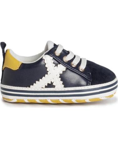 Deportivas-De-Niña-MUNICH-RETE-ZERO-13-AZUL-MARINO-AMARILLO
