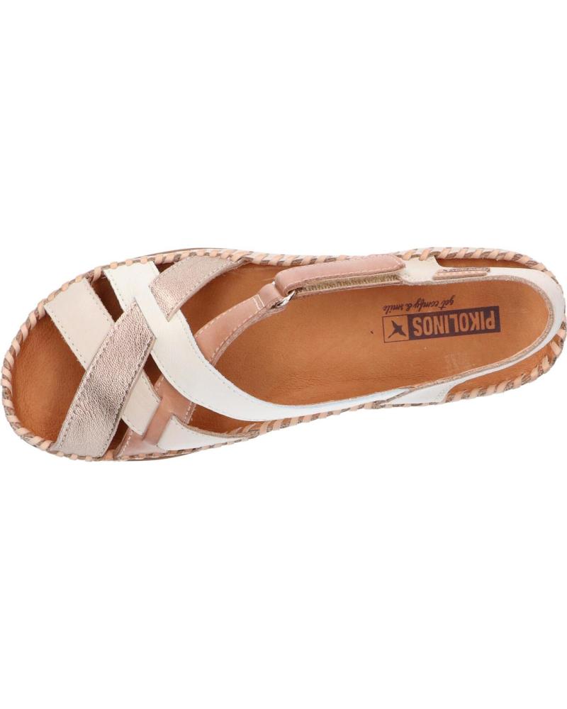 Zapatos De Mujer PIKOLINOS SANDALIA CUNA CADAQUES W8K BLANCO