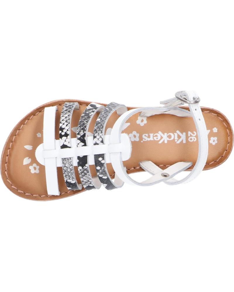 Sandalias-De-Mujer-KICKERS-695575-30-DIXON-33-BLANC-NOIR-REPTILE