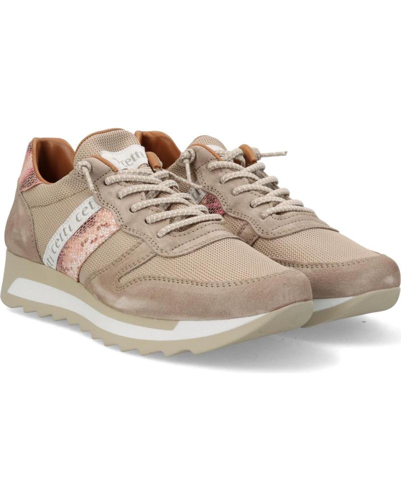 Zapatillas-Deporte-De-Mujer-CETTI-SNEAKER-CORDONES-ROSE