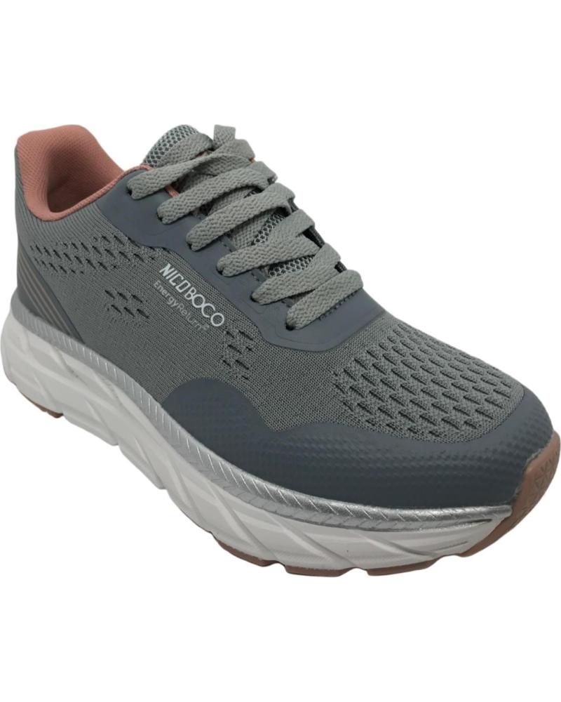 Zapatillas Deporte De Mujer NICOBOCO ZAPATILLA RUNNING MUJER RAIMON GRIS