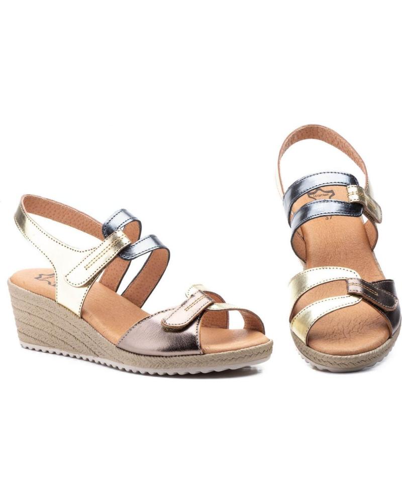 Sandalias-De-Mujer-LA-VIDA-ROSA-SANDALIA-CUNA-PLATINO