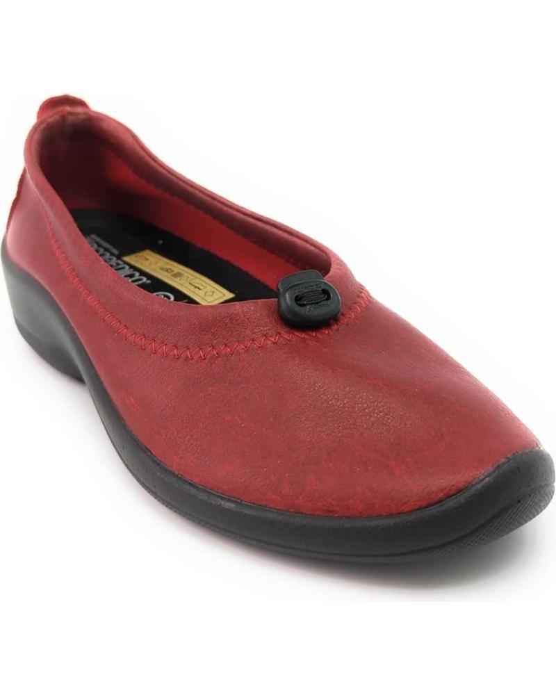 Zapatos-De-Mujer-ARCOPEDICO-CABRERA-LICRA-ROJA-ROJO