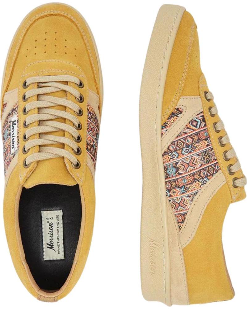 Zapatos De Hombre MORRISON ZAPATILLAS MODELO ISLAND AMARILLO