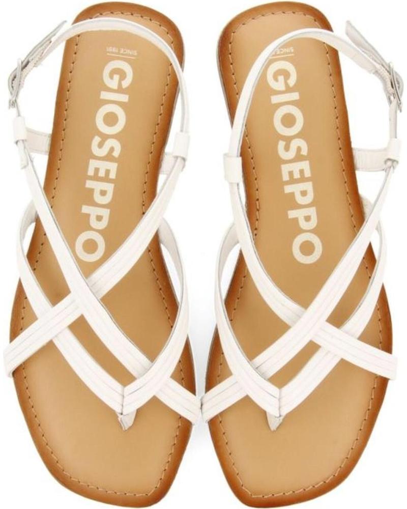 Sandalias De Mujer GIOSEPPO SANDALIAS PLANAS FUNARE 71706 BLANCO