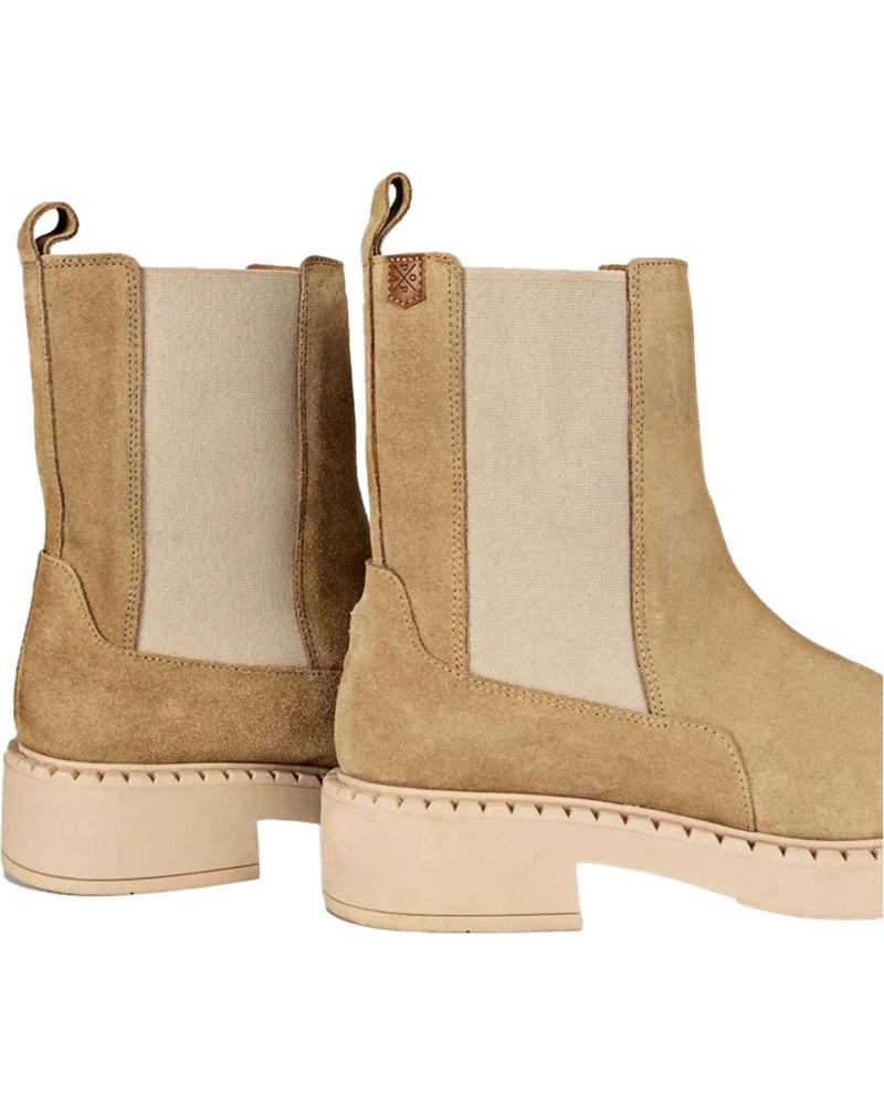 Botas De Mujer POPA BOTAS 036 IVETTE SERRAJE PARA MUJER EN COLOR BEIGE