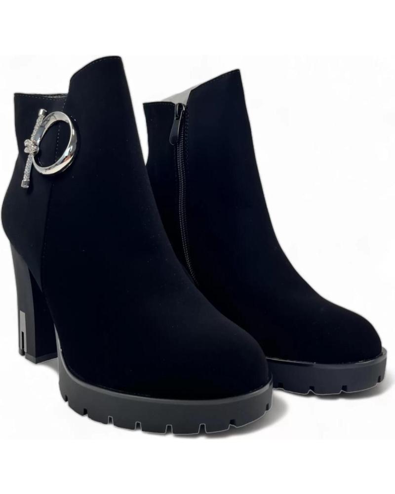 Botins De Mujer TIMBOS BOTIN TACON DE MUJER 129093 NEGRO