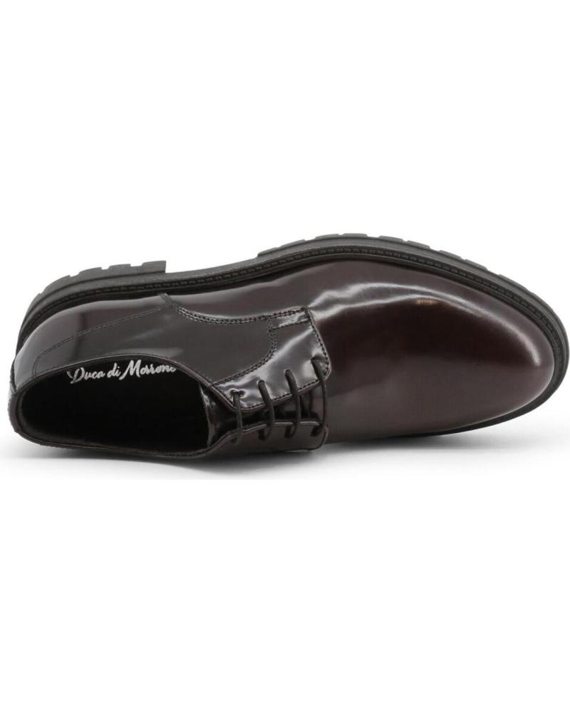 Scarpe De Hombre DUCA DI MORRONE ITALO - LEATHER BURGUN RED