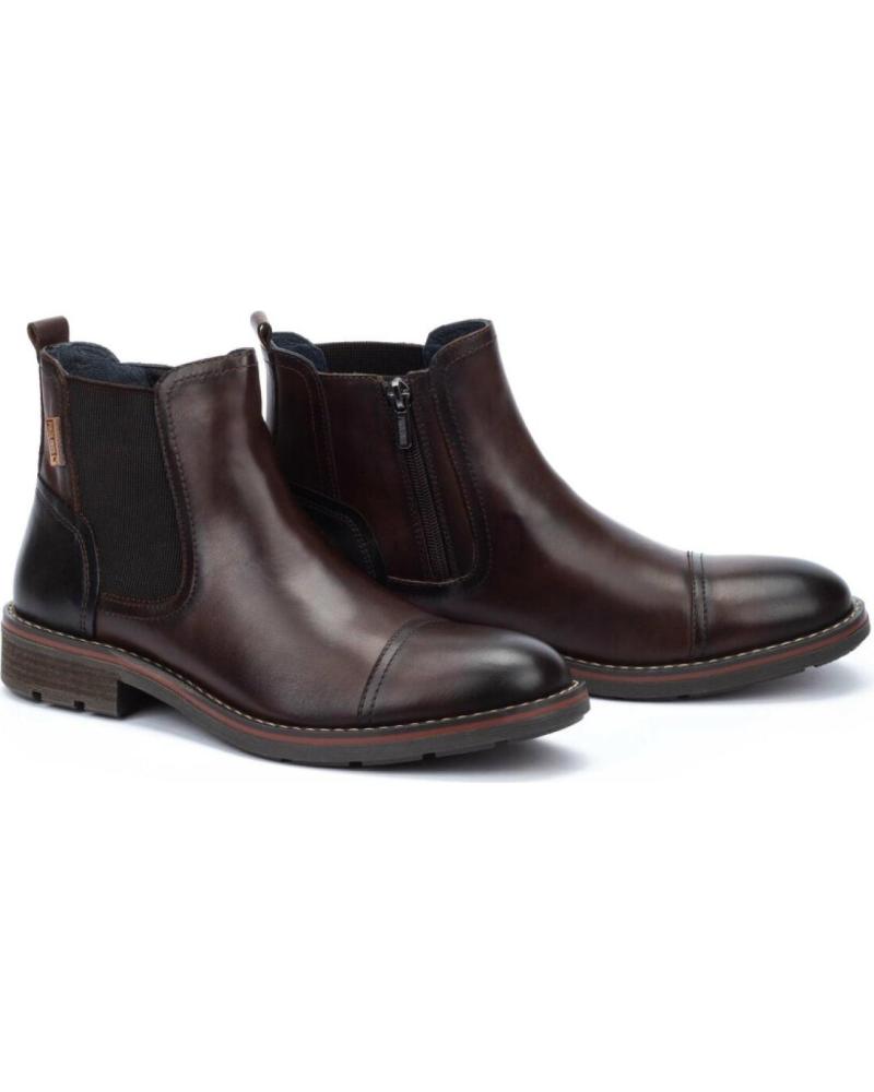 Zapatos-De-Mujer-PIKOLINOS-BOTAS-YORK-ELASTICOS-OLMO-DE-MARRóN