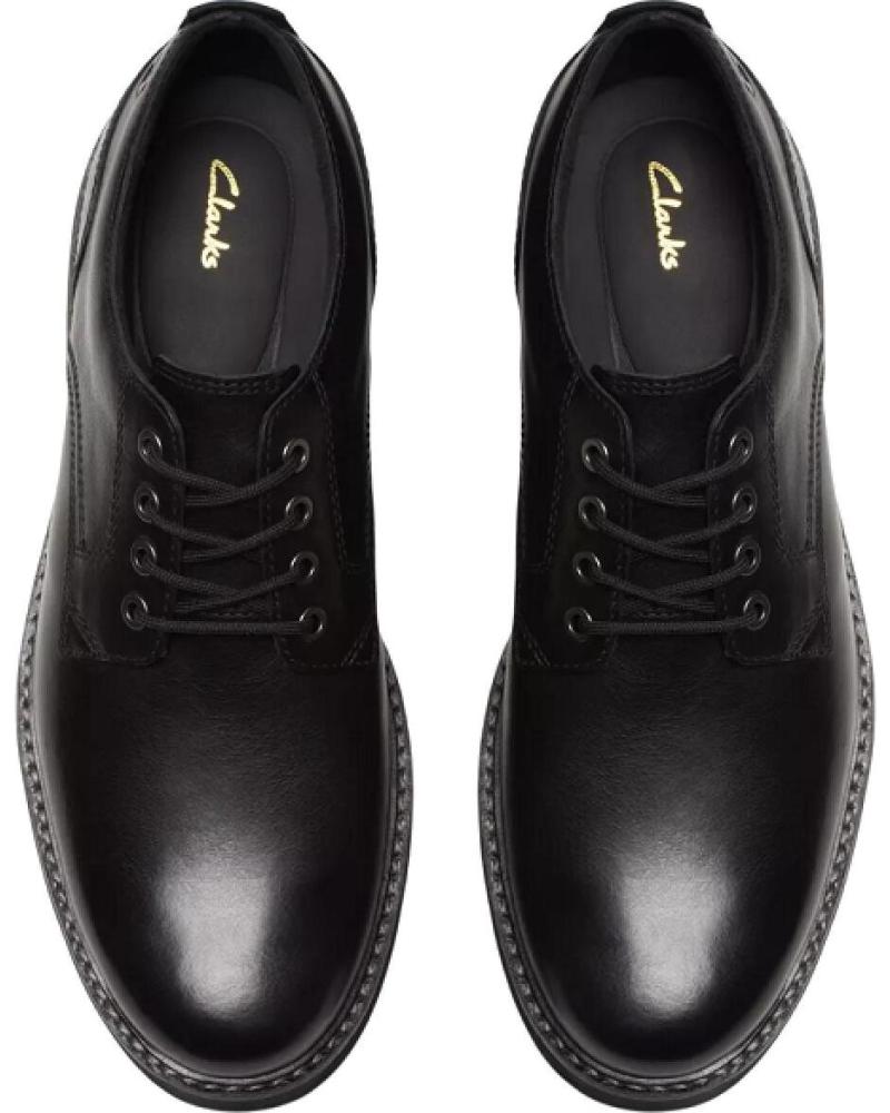 Shoes De Hombre CLARKS BATCOMBE TIE 26173434 NEGRO