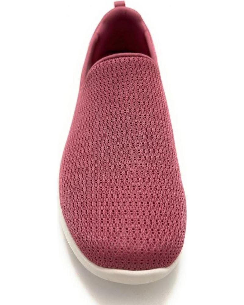 Mocassins De Mujer SKECHERS ZAPATILLAS GO WALK JOY AURORA MAUVE 124637 ...