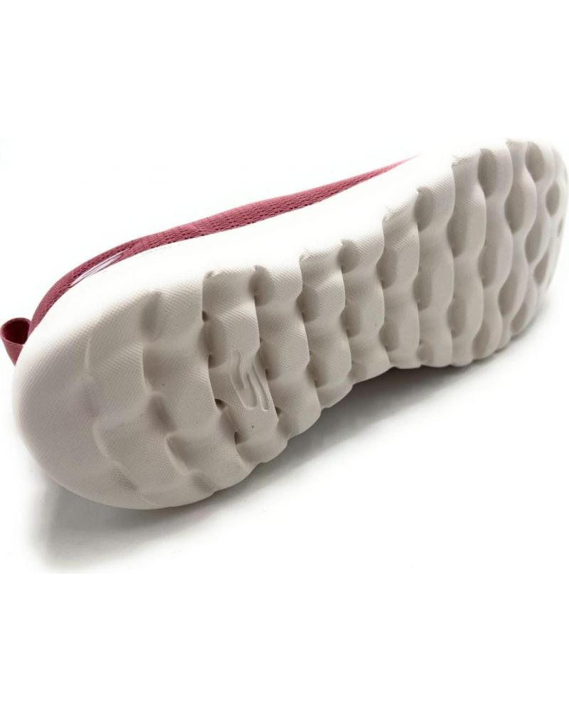 Mocassins De Mujer SKECHERS ZAPATILLAS GO WALK JOY AURORA MAUVE 124637 ...