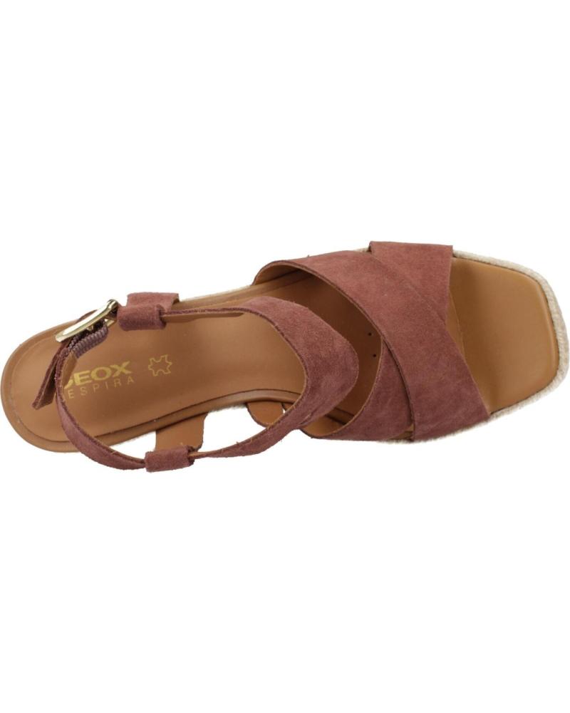 Sandalias De Mujer GEOX SANDALIAS MUJER MODELO D PANAREA COLOR BURDEOS ...