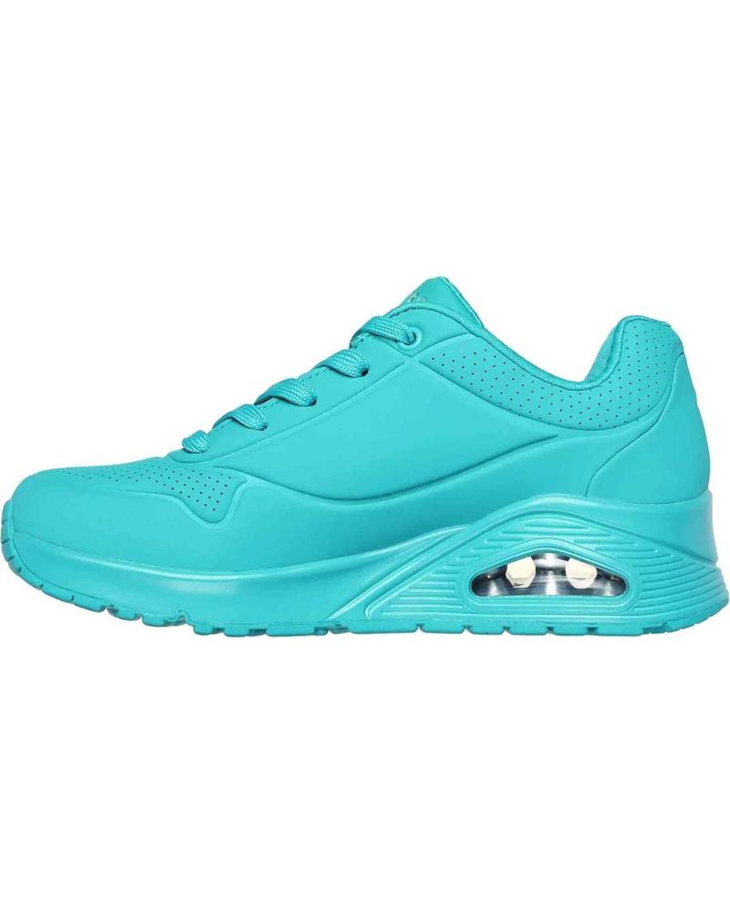 Zapatillas Deporte De Mujer SKECHERS MUJER UNO STAND ON AIR TURQUOISE ...