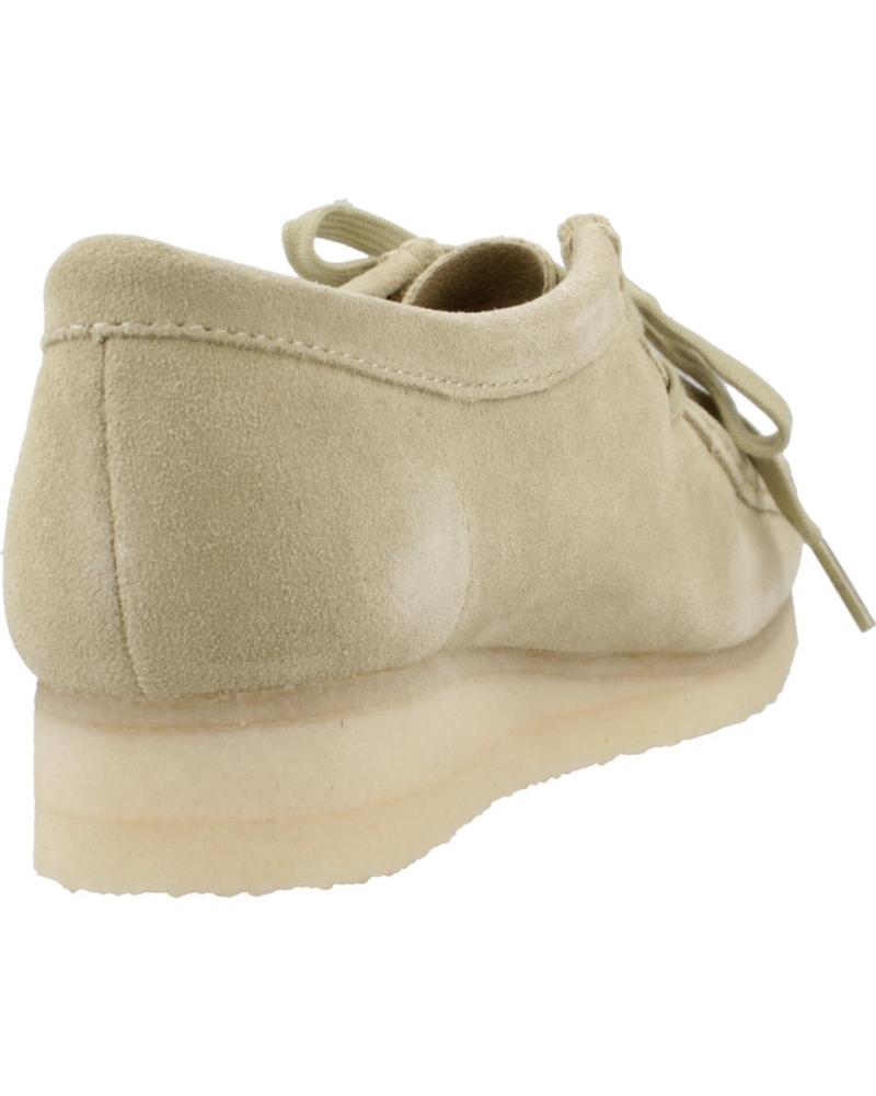 Início-CLARKS-ZAPATOS-CASUAL-MUJER-MODELO-WALLABEE-COLOR-BEIS-MAPLE-MAPLE