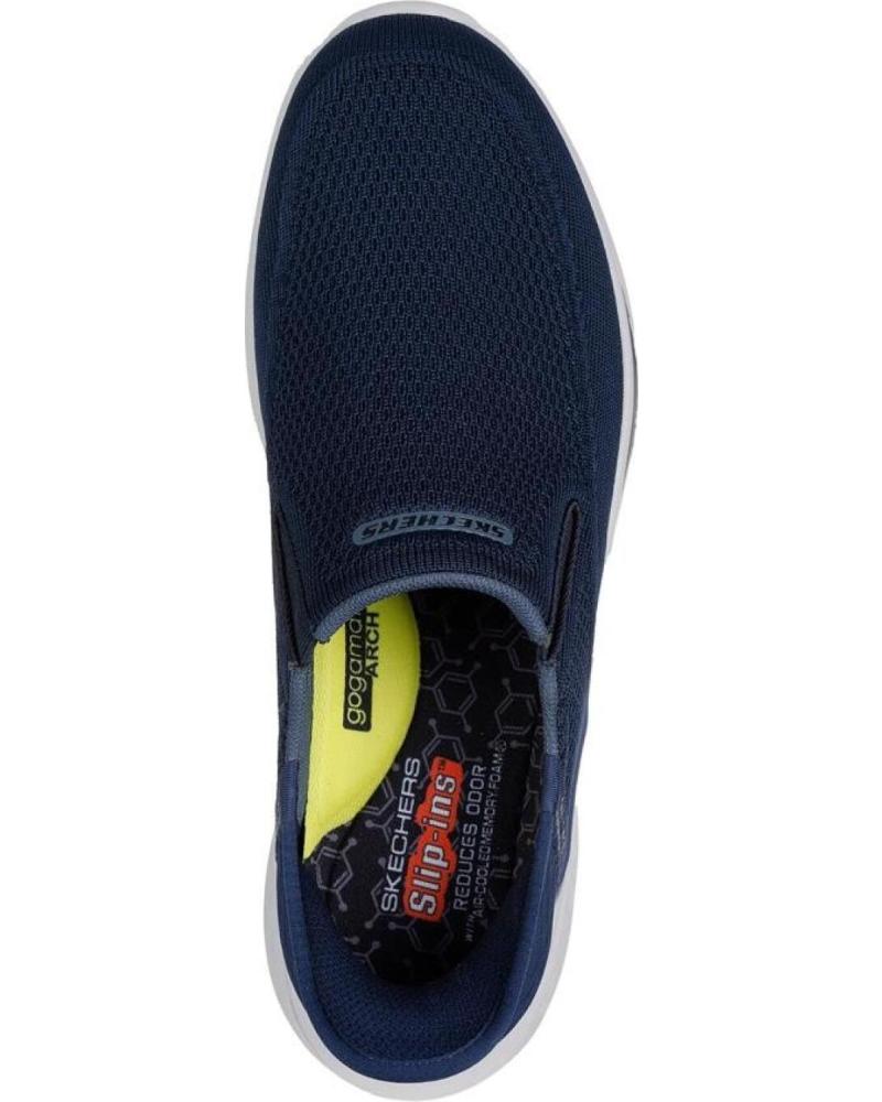 Trainers-De-Hombre-SKECHERS-SLIP-INS-SLADE-DEACO-AZUL
