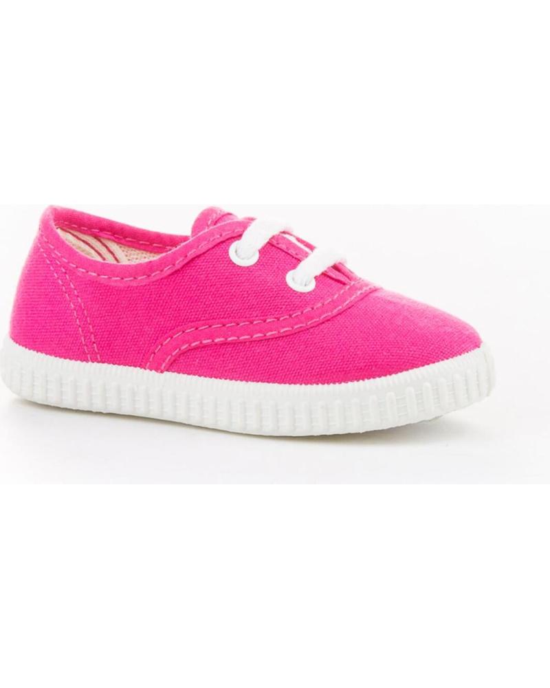 Zapatos De Niña ANGELITOS LONA TEXTIL 121 FUXIA