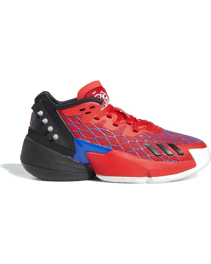 Inicio-ADIDAS-ZAPATILLAS-DE-BALONCESTO-HR1616-EN-PARA-NINOS-UNISEX-ROJO