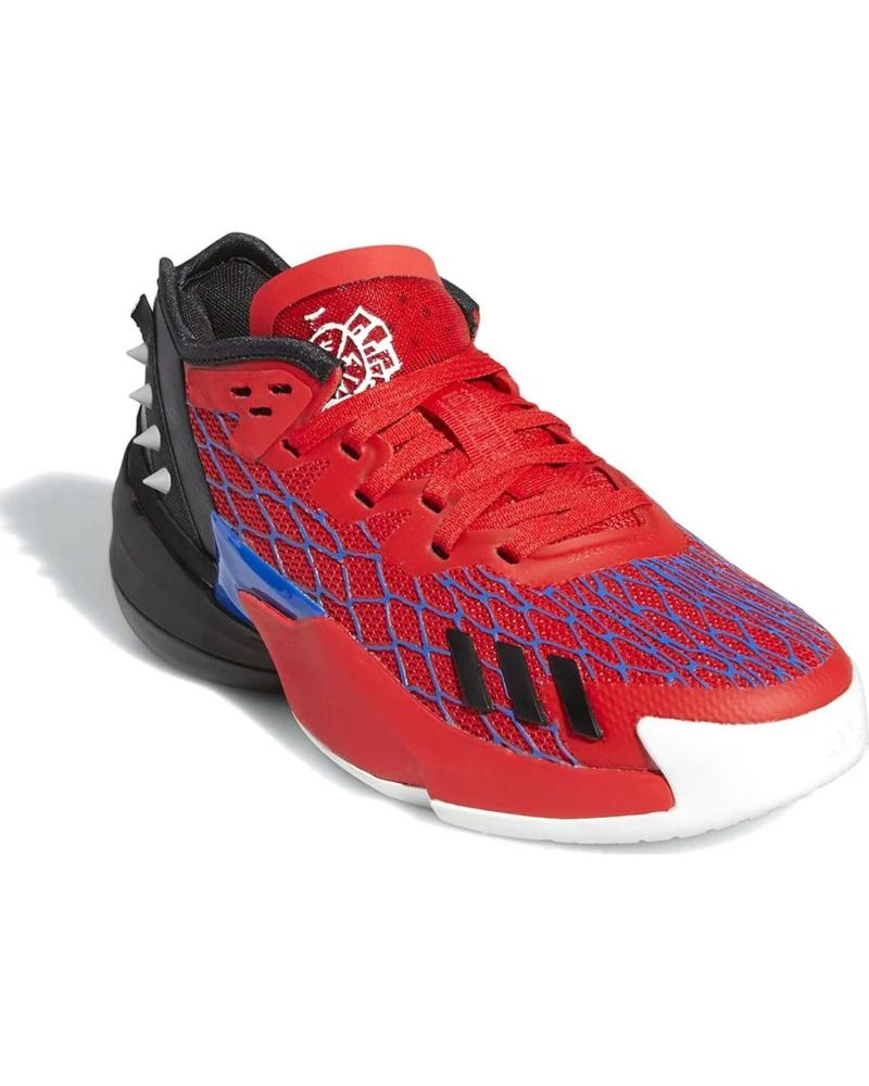 Inicio-ADIDAS-ZAPATILLAS-DE-BALONCESTO-HR1616-EN-PARA-NINOS-UNISEX-ROJO