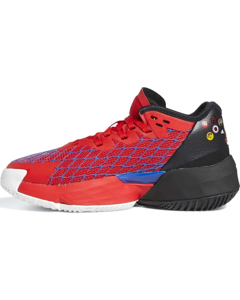 Inicio-ADIDAS-ZAPATILLAS-DE-BALONCESTO-HR1616-EN-PARA-NINOS-UNISEX-ROJO