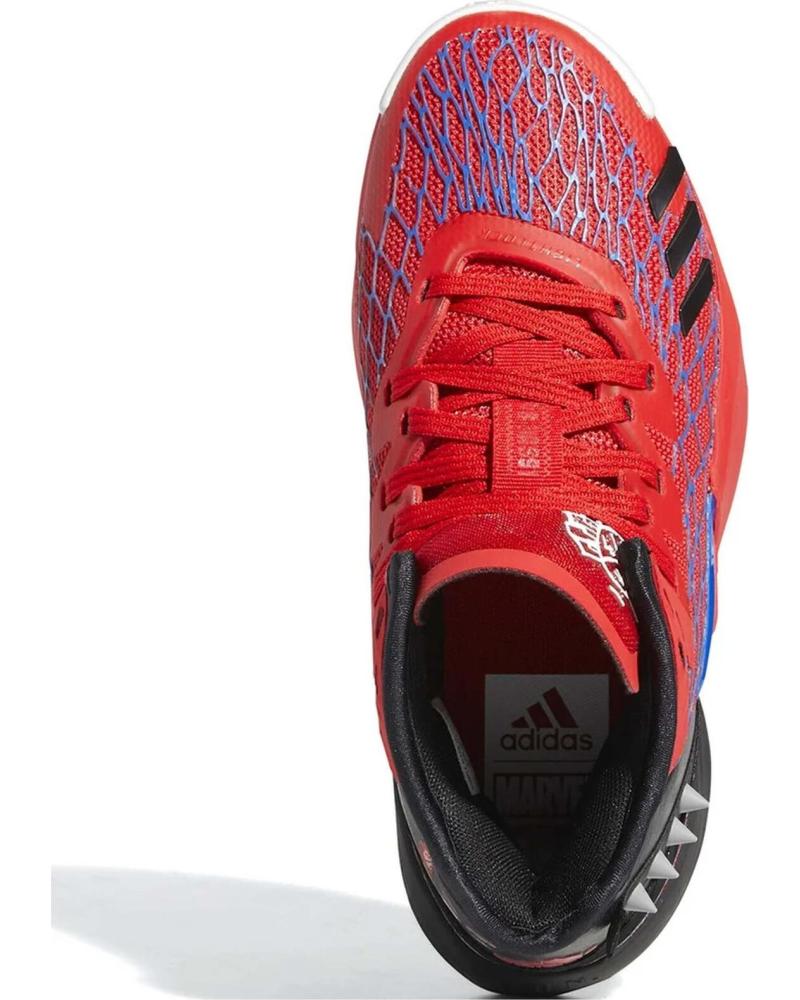 Inicio-ADIDAS-ZAPATILLAS-DE-BALONCESTO-HR1616-EN-PARA-NINOS-UNISEX-ROJO
