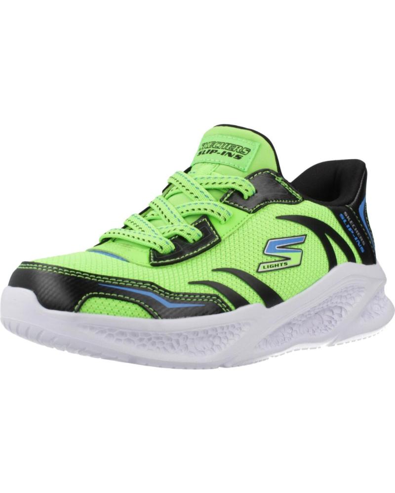 Inicio-SKECHERS-ZAPATILLAS-NINO-MODELO-METEOR-LIGHTS-COLOR-VERDE-LMBK