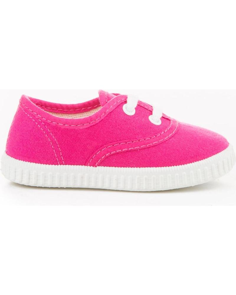 Zapatos De Niña ANGELITOS LONA TEXTIL 121 FUXIA