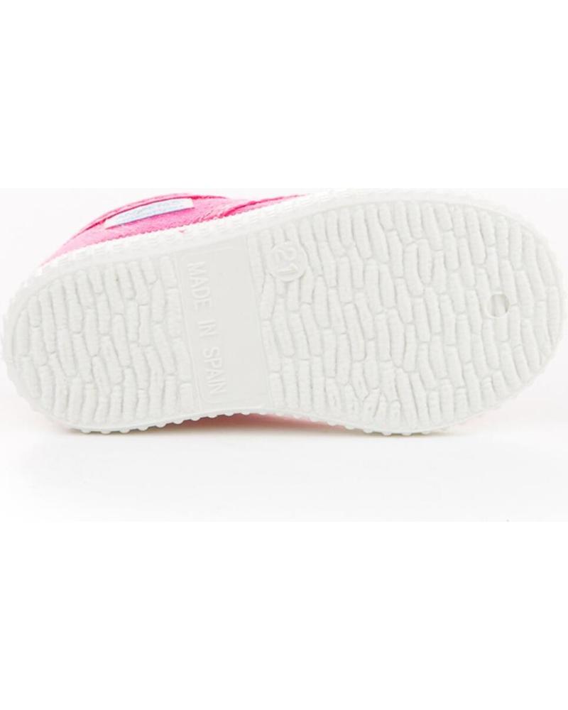 Zapatos De Niña ANGELITOS LONA TEXTIL 121 FUXIA
