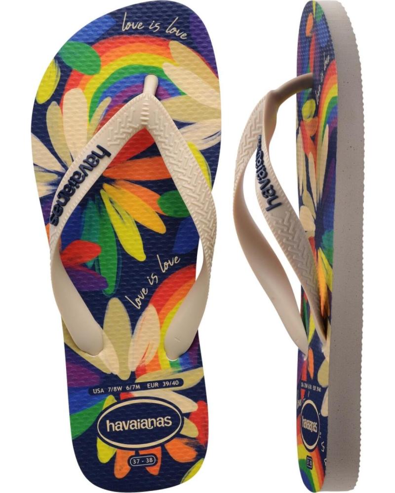 Início-HAVAIANAS-CHANCLAS-HOMBRE-MODELO-HAV-TOP-PRIDE-SS26-COLOR-BEIS ...