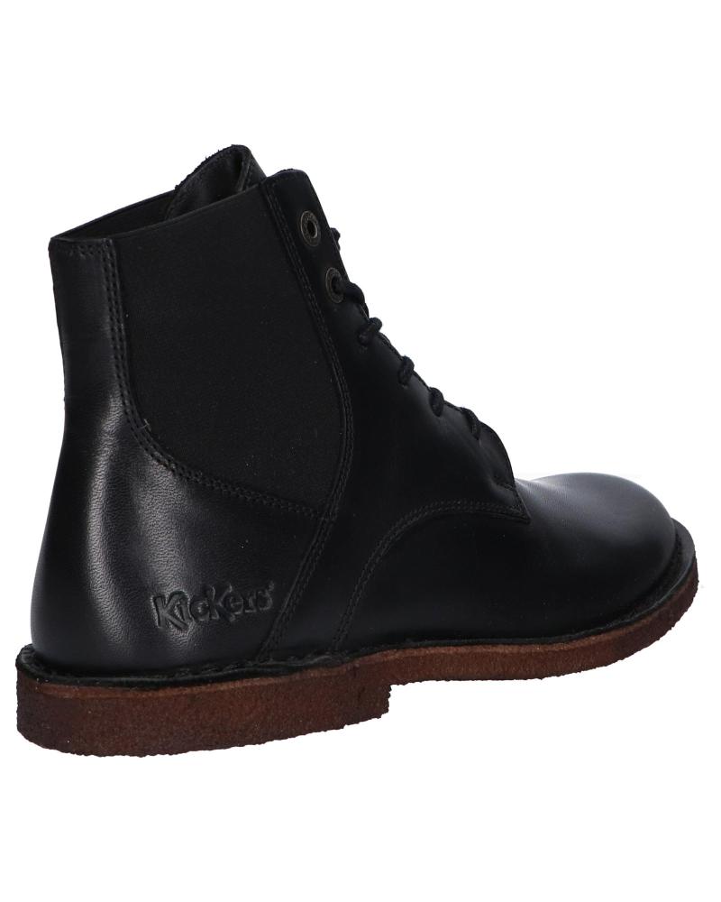 Botines De Mujer KICKERS 654455-50 TITI COW VEGGIE LEATHER 8 NOIR