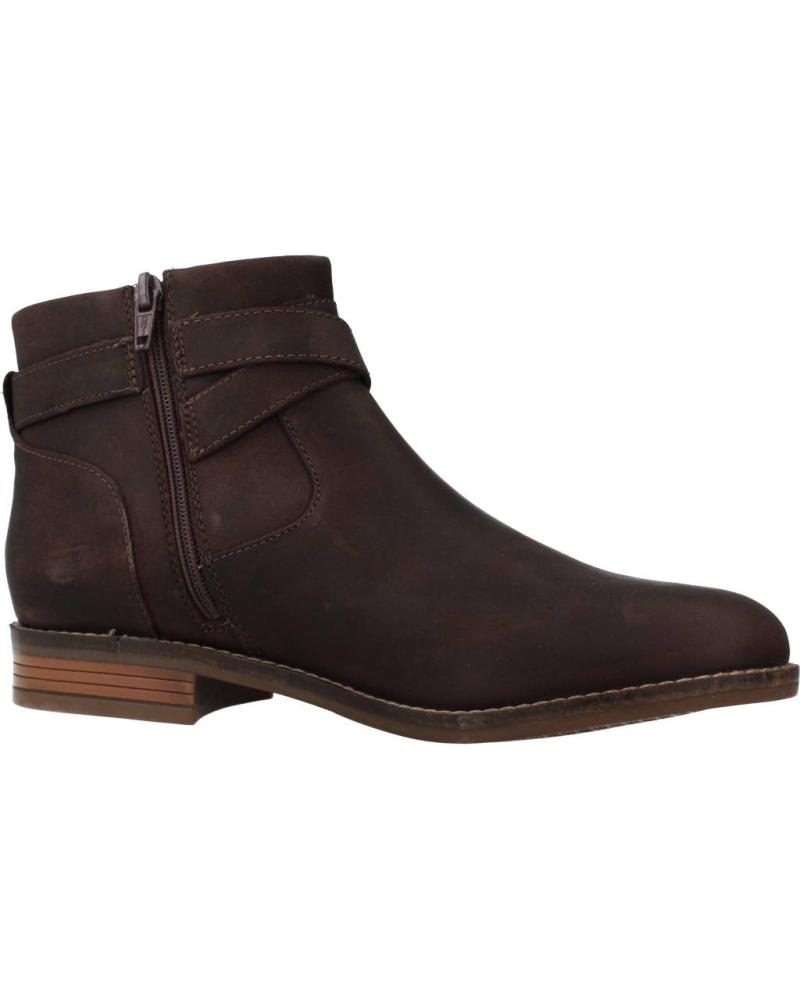 Bottines De Mujer CLARKS BREAN STRAP MARRON