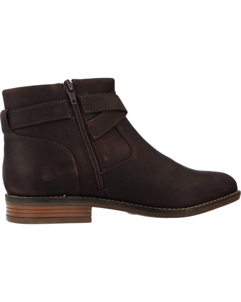 Bottines De Mujer CLARKS BREAN STRAP MARRON