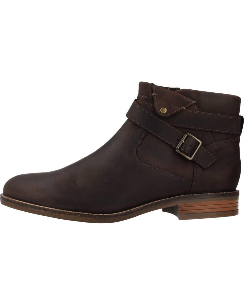 Bottines De Mujer CLARKS BREAN STRAP MARRON