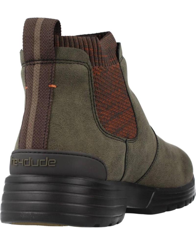 Botines-De-Hombre-HEY-DUDE-SCOTT-GRIP-VERDE