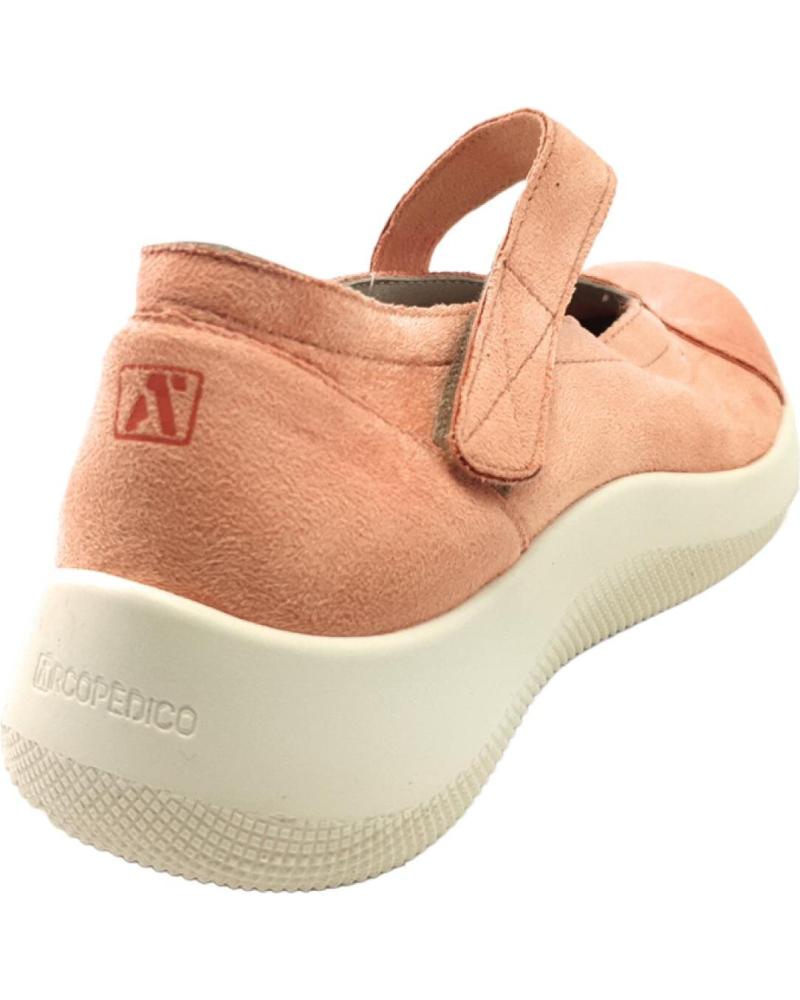 Bailarinas-De-Mujer-ARCOPEDICO-ARCHES-LICRA-ROJA-ROJO