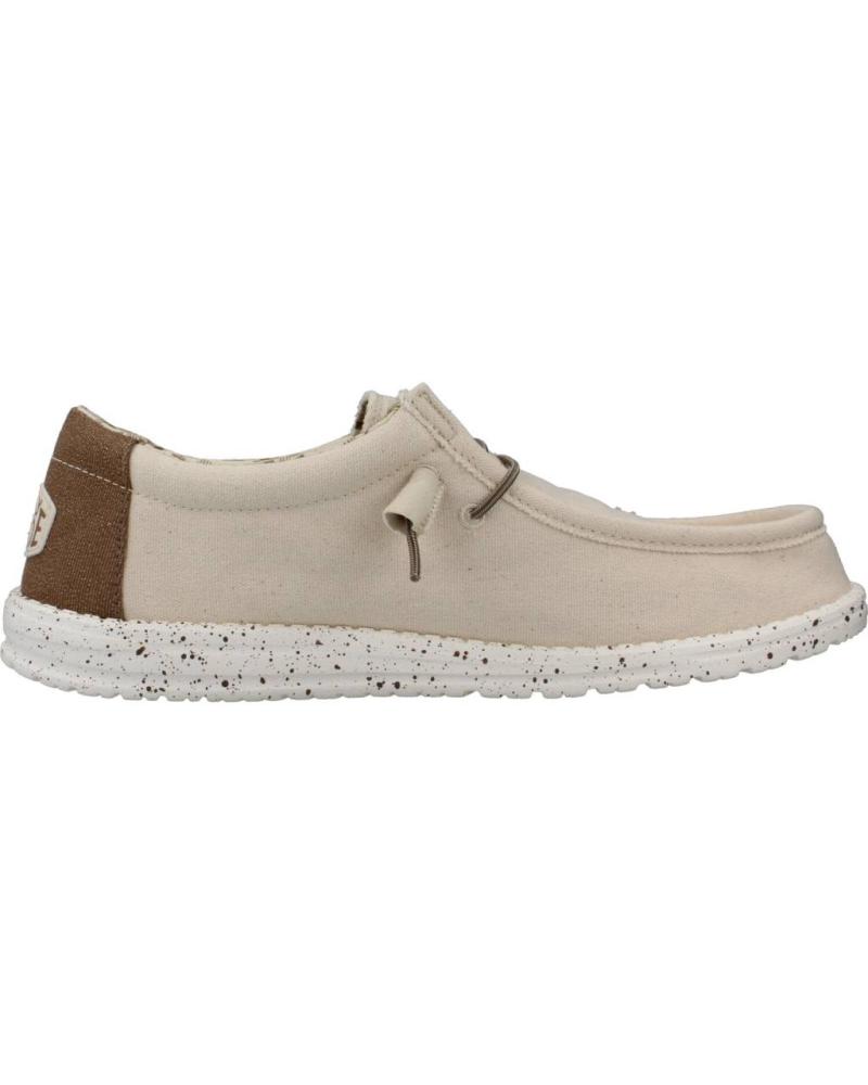 Zapatos De Hombre HEY DUDE WALLY STRETCH CANVAS BEIS