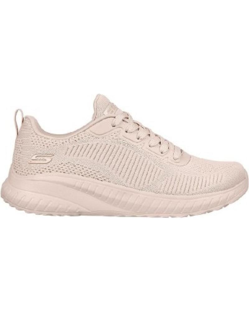 Sneaker De Mujer SKECHERS SQUAD CHAOS 117209 NUDE