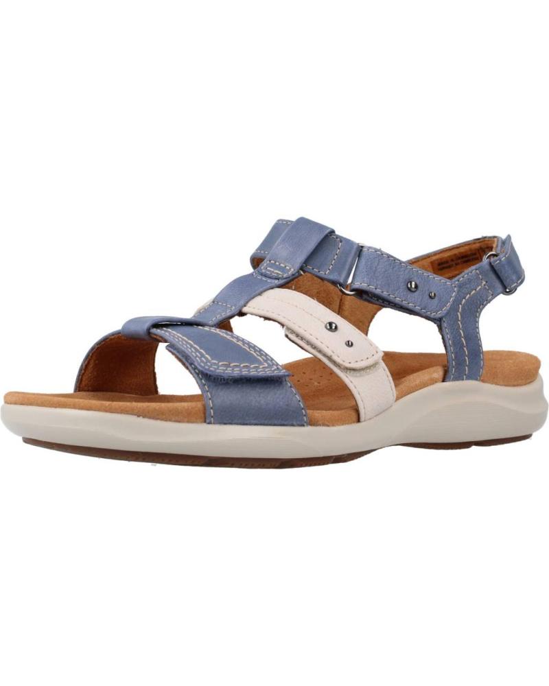 Sandalias De Mujer CLARKS KITLY STEP AZUL